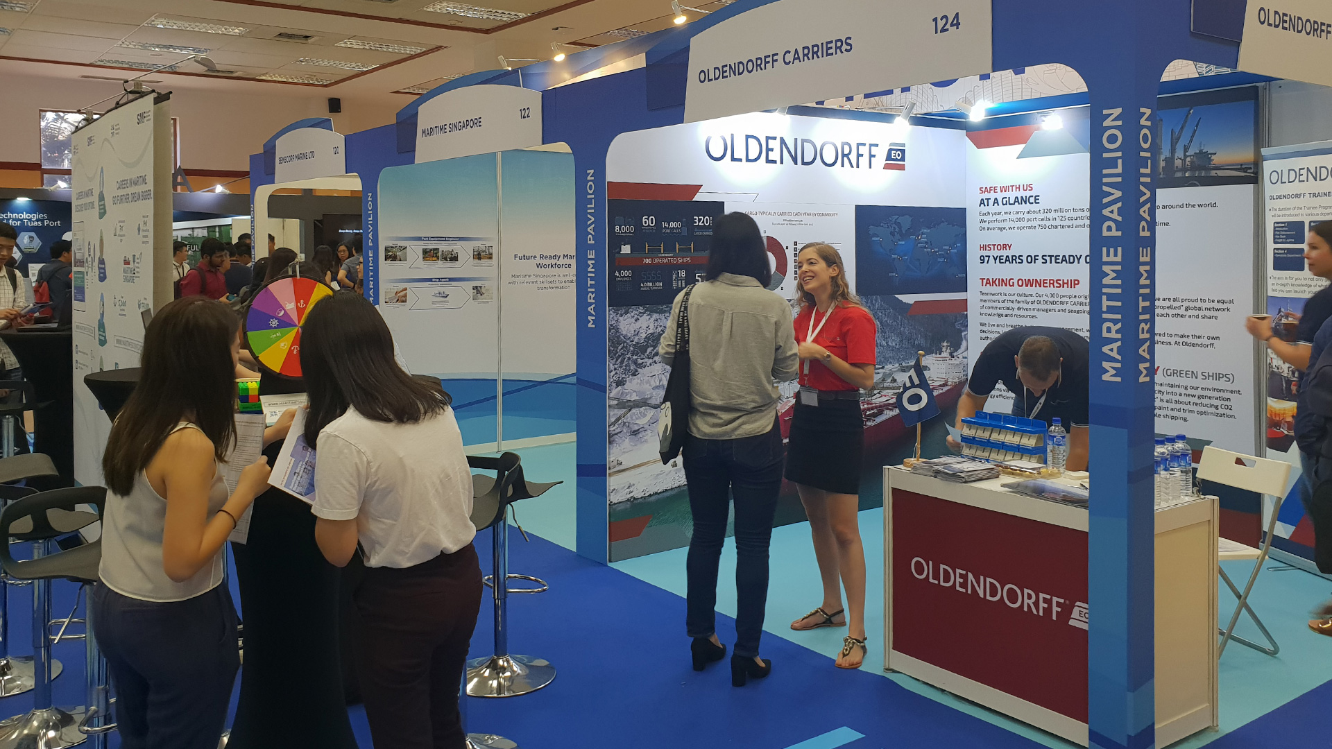 Maritime Pavilion 2019 @ NUS Career Fair - Singapore Maritime Foundation