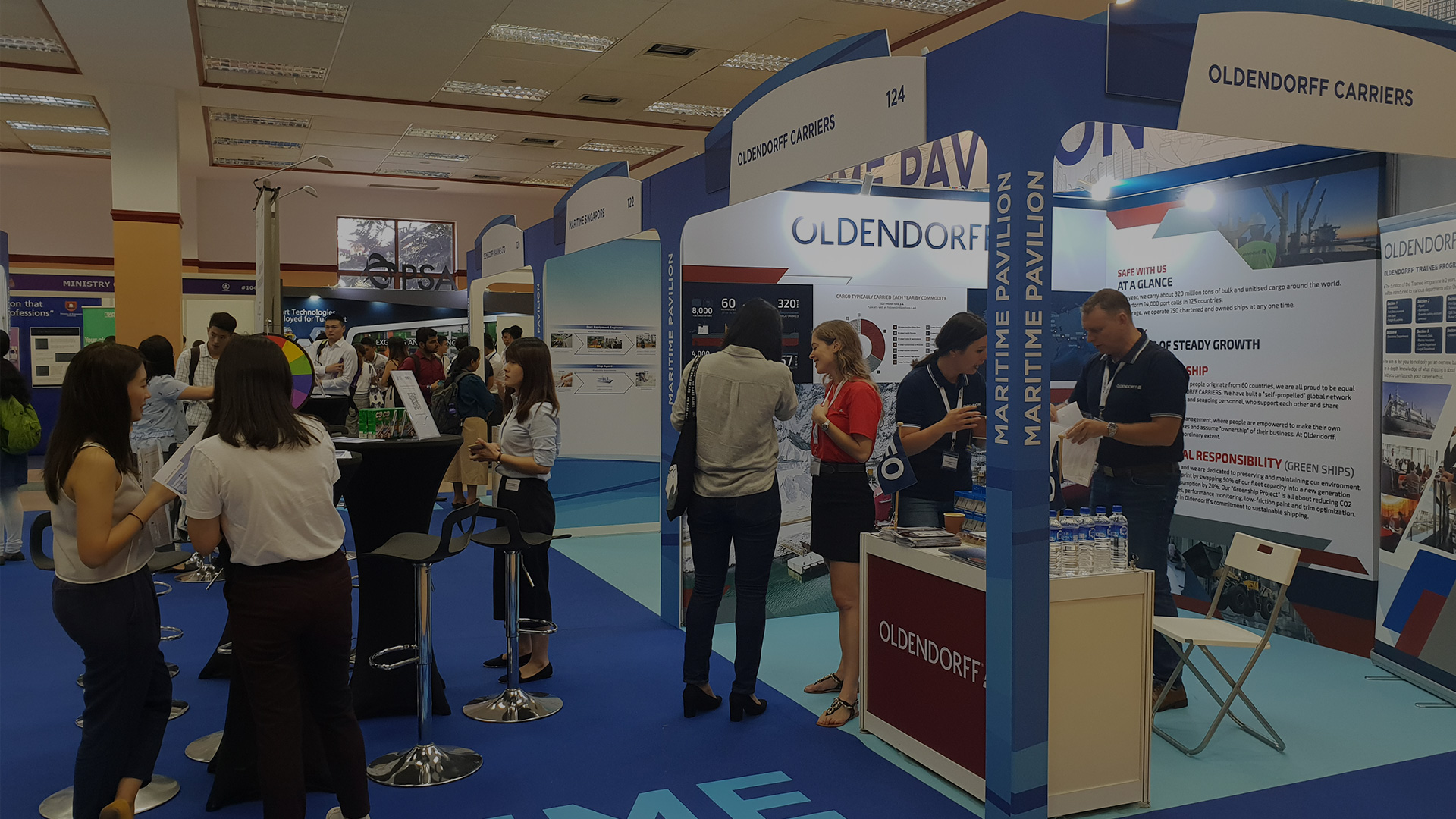 Maritime Pavilion 2019 @ NUS Career Fair - Singapore Maritime Foundation