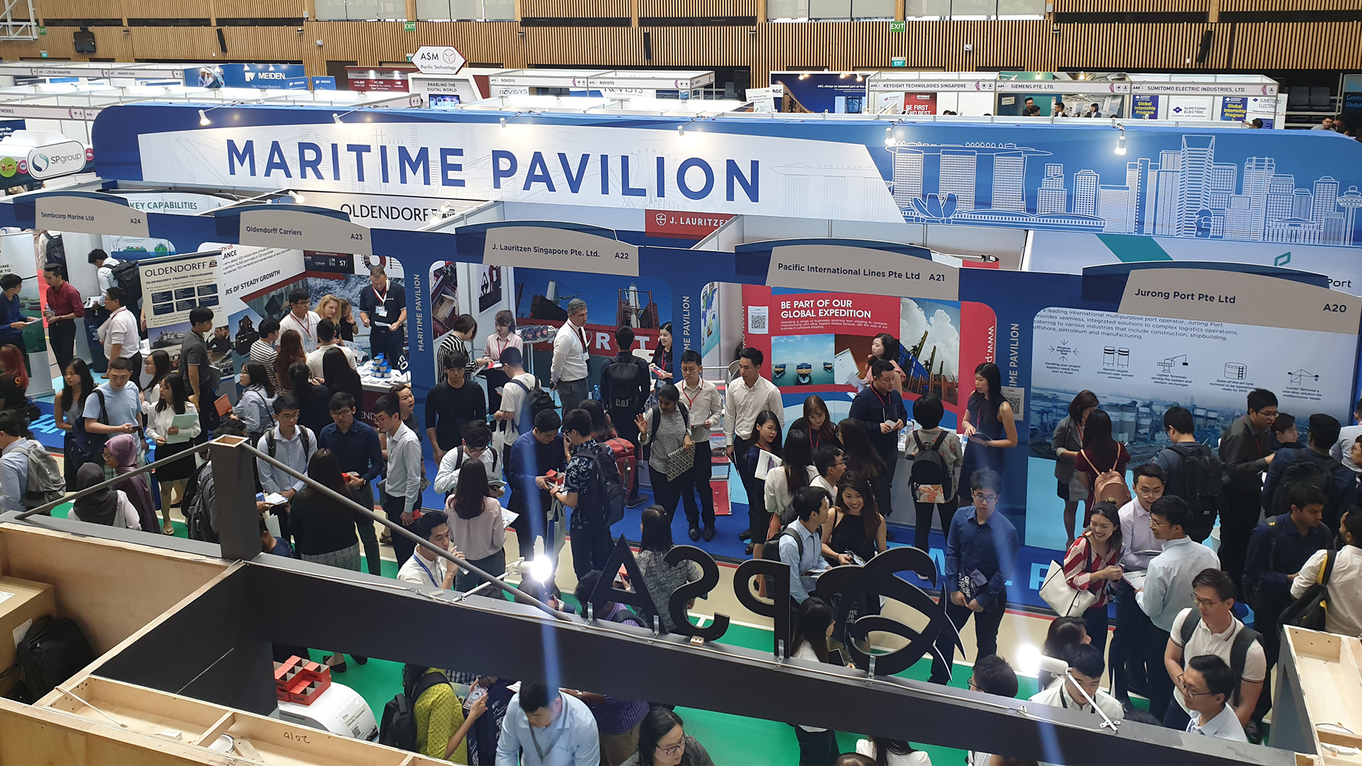 Maritime Pavilion 2019 @ NTU Career Fair - Singapore Maritime Foundation